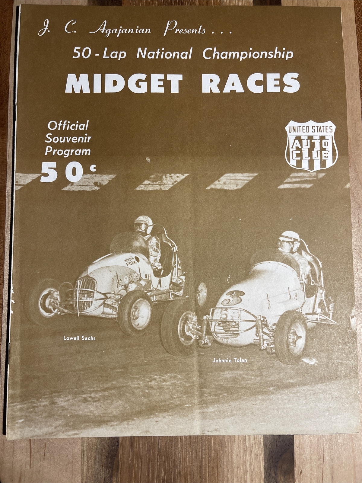 1964 USAC Midget Race Program, Ascot Park Speedway California | eBay