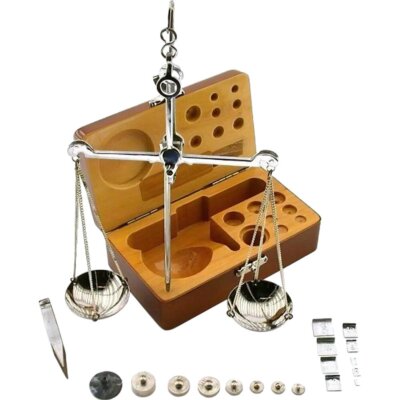 Diamond Balance Scale 0.01 - 25 Carats Jewelers Gem Gemstone Measuring ...