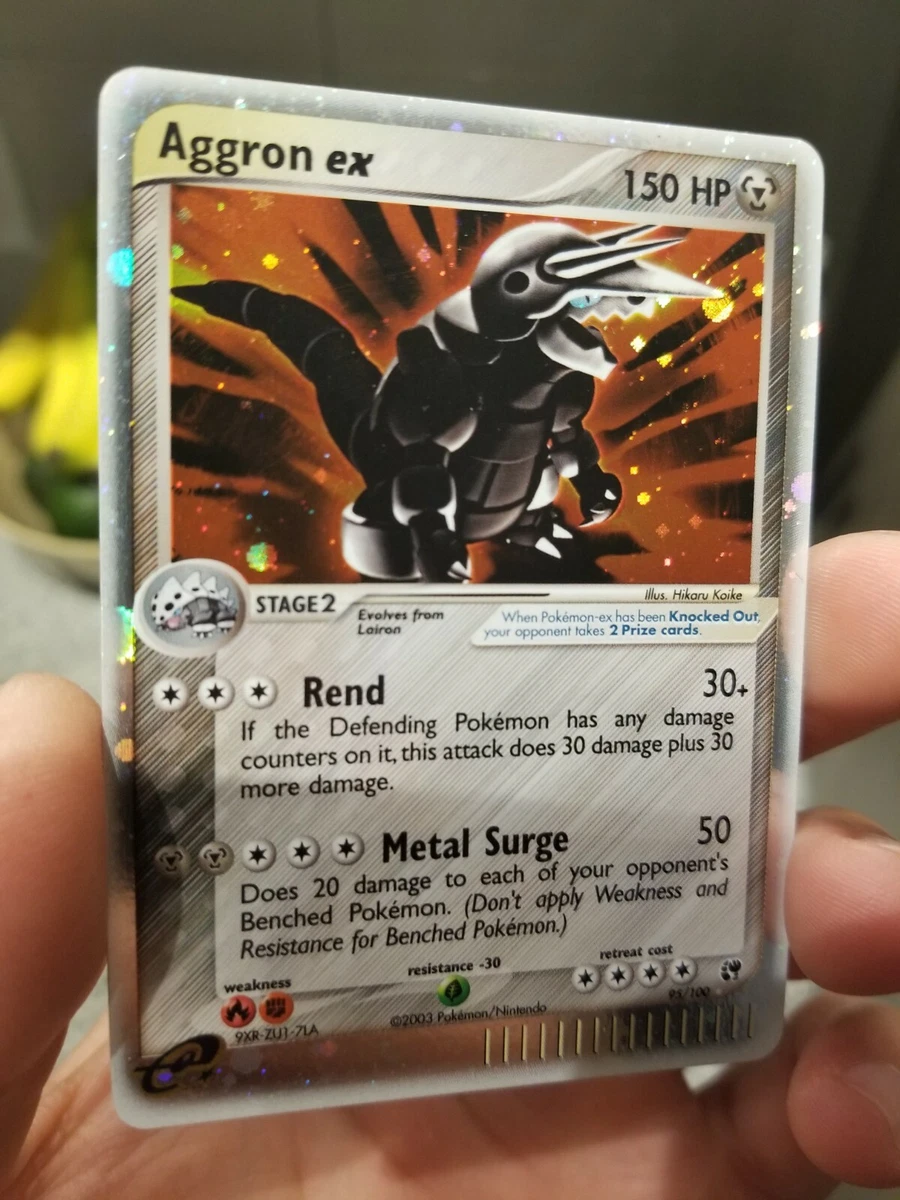 Aggron Ex Card
