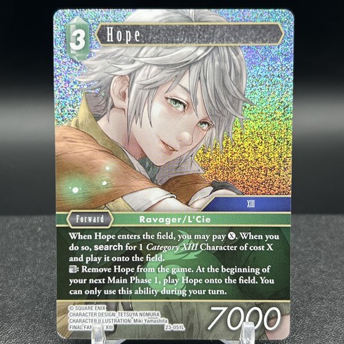 Hope 23-051L Foil Final Fantasy Opus Card | eBay