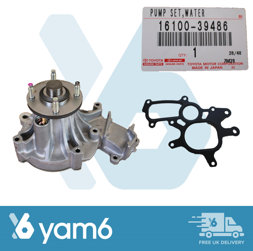 GENUINE TOYOTA WATER PUMP FITS HILUX 16100-39486 | eBay