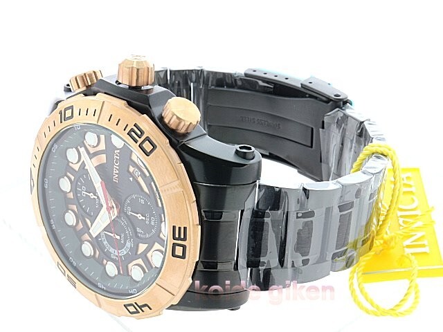 Invicta Men's Chronograph 28267 Sea Hunter Rose Gold & Black NWT from ...