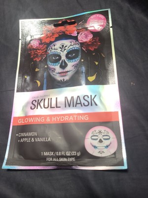 Skull Hydrating Face Mask glowing and hydrating | eBay