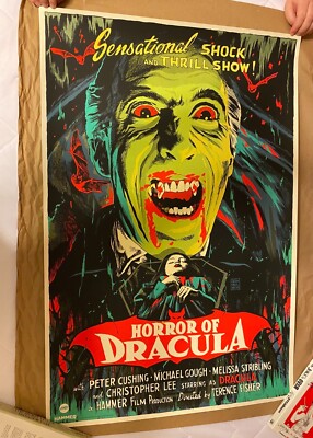 Francesco Francavilla Mondo Horror of Dracula Poster numbered 225/245 ...