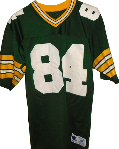 Vintage Green Bay Packers Sterling Sharpe #84 Champion NFL Jersey Men ...