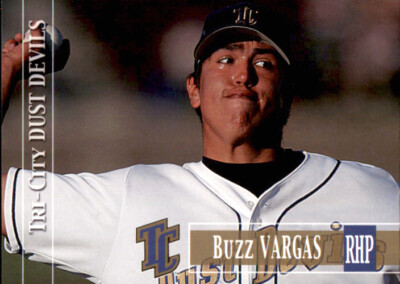2005 Tri-City Dust Devils Grandstand #18 Buzz Vargas Bay City Texas TX ...