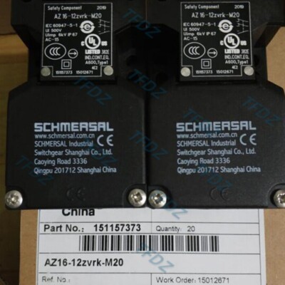 AZ16-12ZVRK-M20 1X NEW Schmersal AZ16-12ZVRK-M20 Safety Switch FAST ...