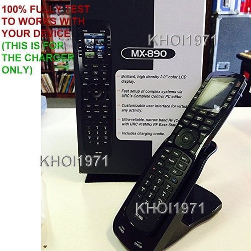 WALL Charger AC adapter for BLACK DOCKING MX-890 Universal Remote ...