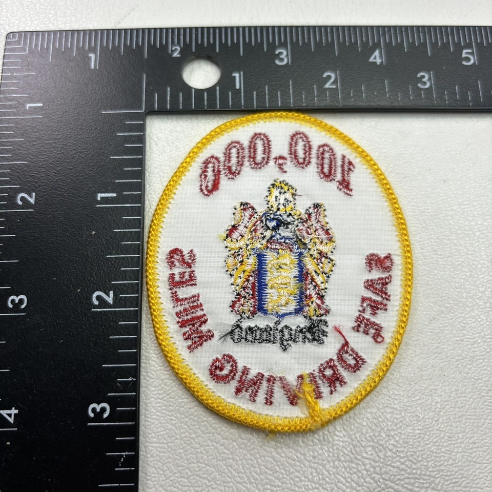 ENGLAND TRUCKING 100,000 SAFE DRIVING MILES TRUCKER Patch 001H | eBay