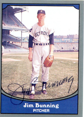 Jim Bunning Autographed 1990 Pacific Card | eBay