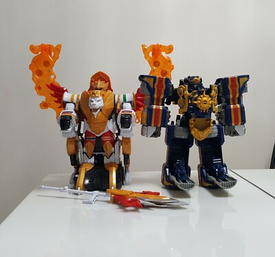 Power Rangers Mystic Force Megazord lot Manticore and Solar Streak ...