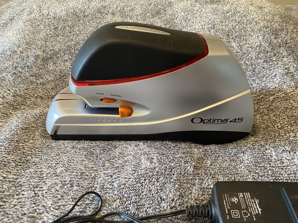 Swingline Optima 45 Electric Stapler 45 Sheet Capacity Silver 48209 | eBay