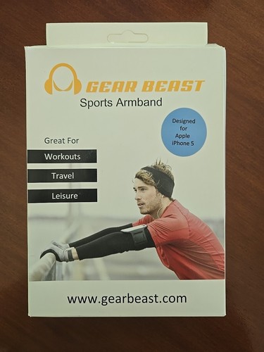 Gear Beast Sports Armband For iPhone and Android phones PURPLE Still In ...