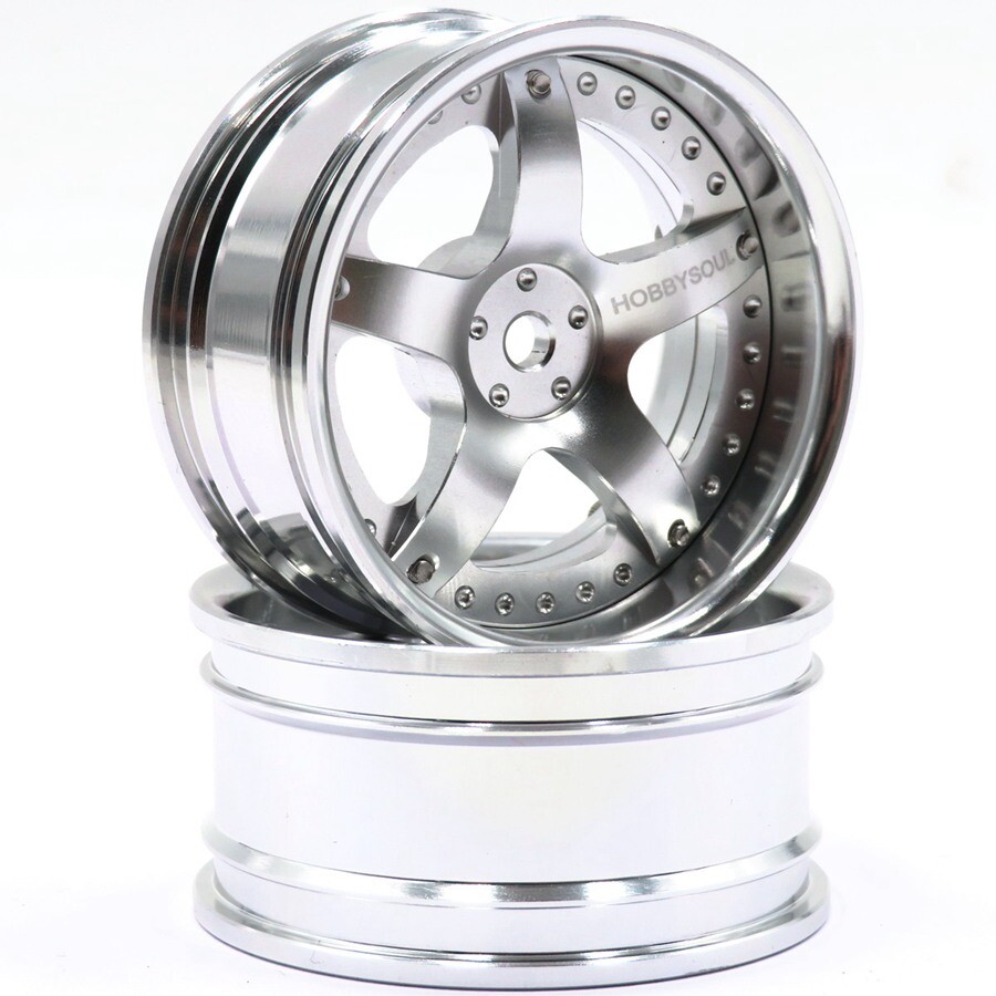 4pcs RC 1/10 Alloy Rims Wheel Hex 12mm Fit F RC On Road Drift Touring ...