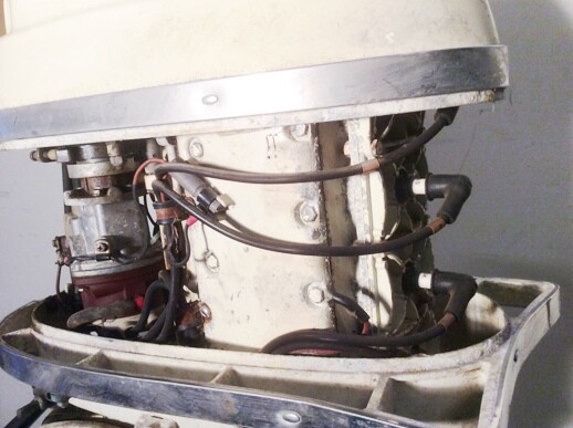 1962 Mercury Merc 500 Electric Start Long Shaft Vintage Classic Antique ...