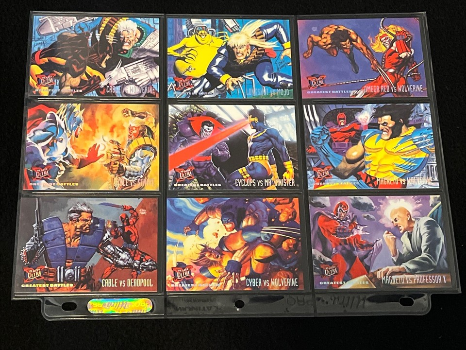1995 Fleer Ultra X-Men Cards! Base & Chase Cards! U Pick! Updated Stock ...