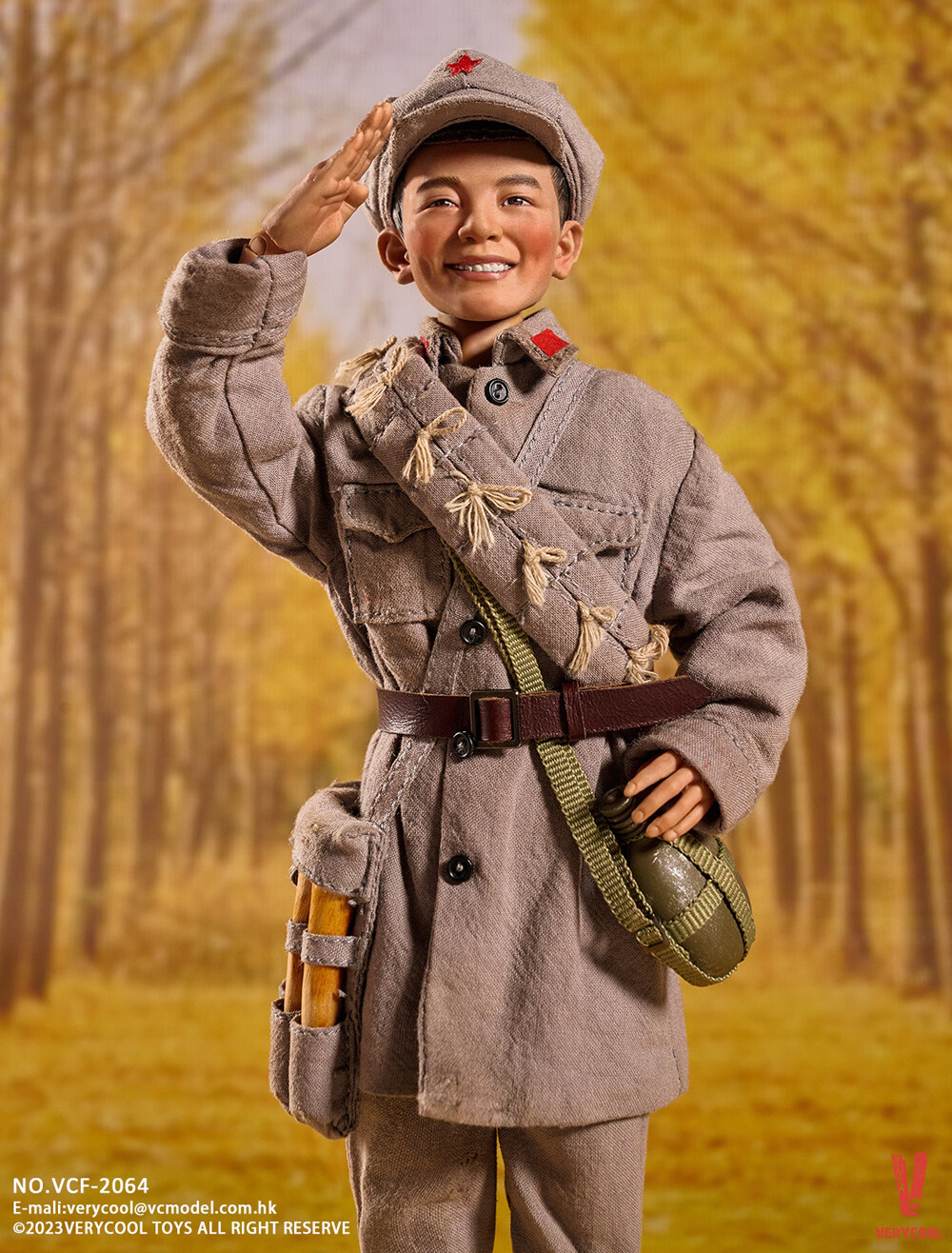 VERYCOOL Long march Little Red Army 8in Action Figure Doll Model VCF ...