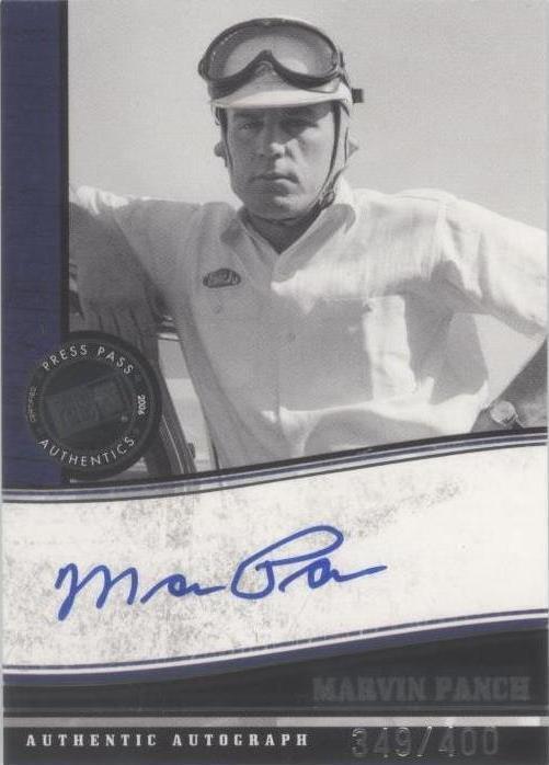 2006 Press Pass Legends - Autographs Marvin Panch Blue /400 (AU) for ...