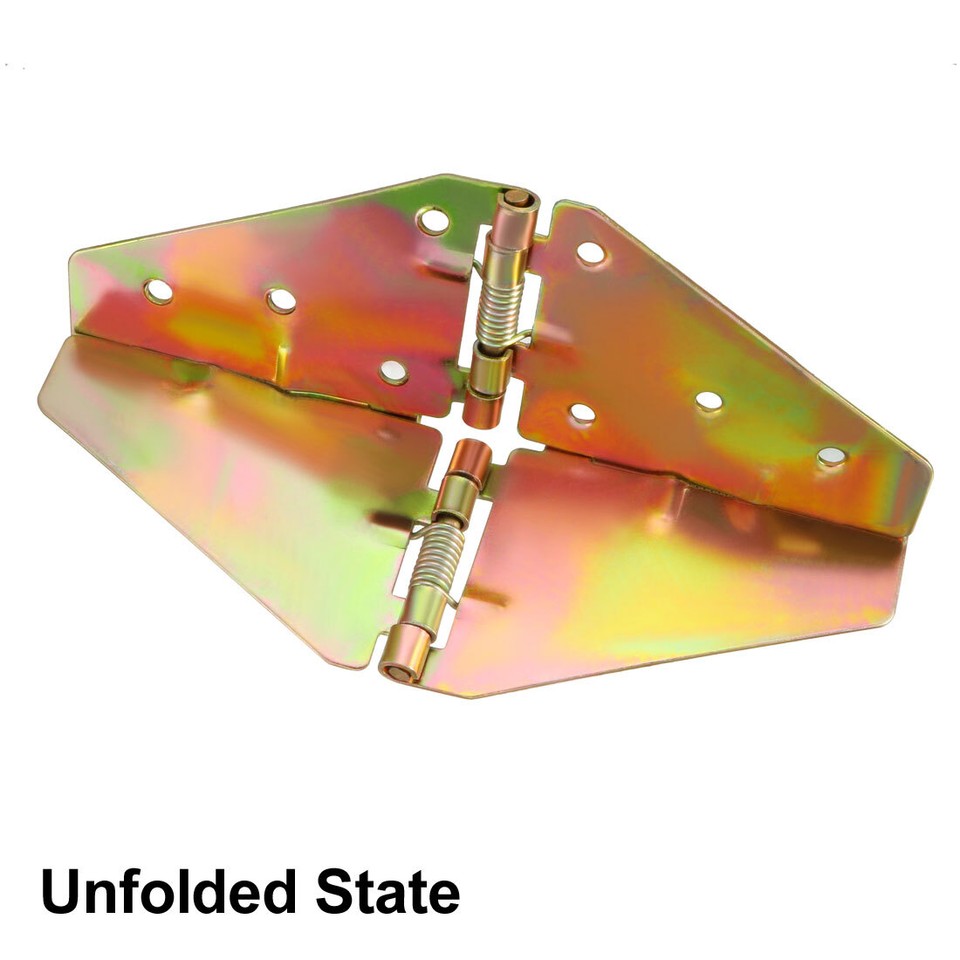 4.5"/5.2" Leaf Folding Table Spring Hinge Support Furniture Kitchen ...