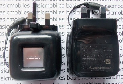 ORIGINAL/GENUINE Nokia AC-1X Big Pin Mains Charger Adapter for Old ...