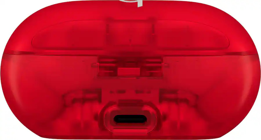 Beats Solo by Dr. Dre Solo Buds True Wireless Earbuds Transparent Red ...