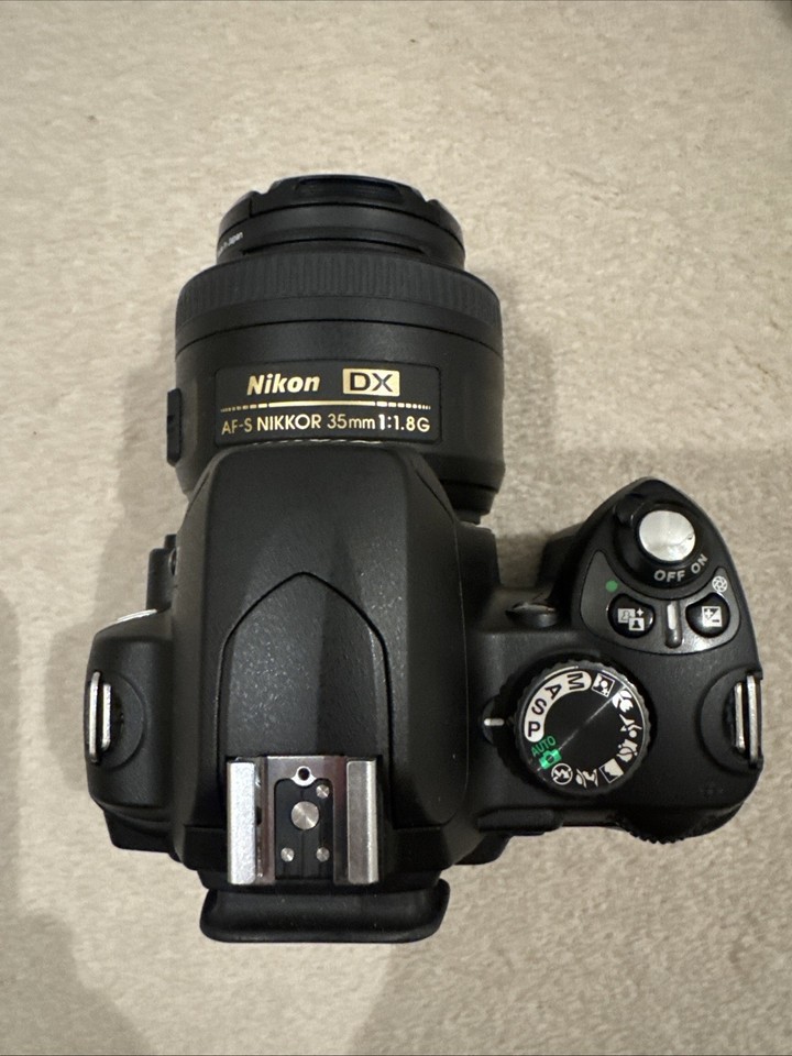Nikon D60 Digital Camera With 35mm 1.8 Lens | eBay UK