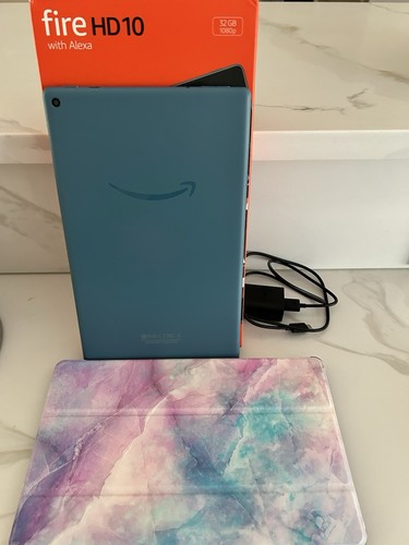 amazon fire hd 10 tablet case/blue | eBay
