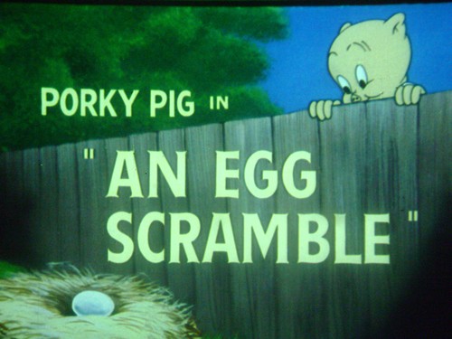 16MM CARTOON: " EGG SCRAMBLE " 1950 IB TECH | eBay
