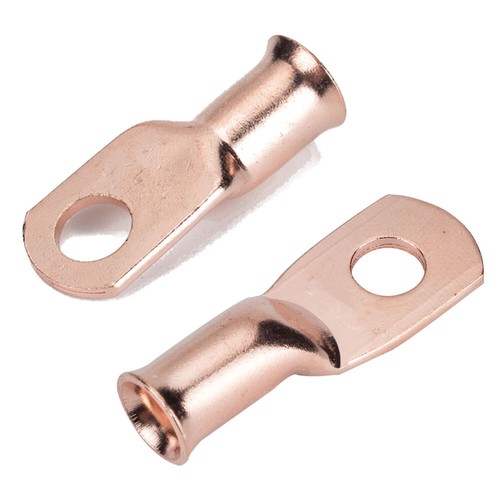 12V Relay 10GA Wire Ring Heavy Duty Copper Lugs with Heat Shrink (10pcs ...