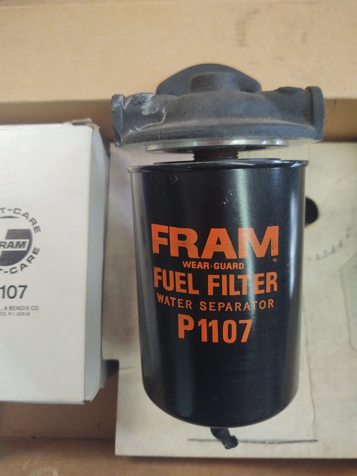 Fram P1107 Oil Filter + Housing Top- Ford,IH,J. Deere NOS | eBay