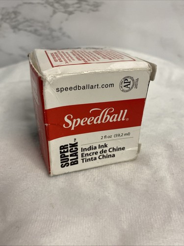 Speedball Super Black India Ink-2oz 651032033384| eBay