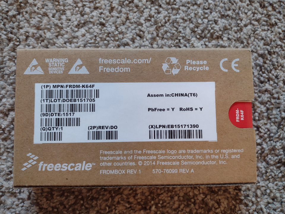 Freescale FRDM-K64F Sensor Toolbox Freedom Development and Evaluation board | eBay