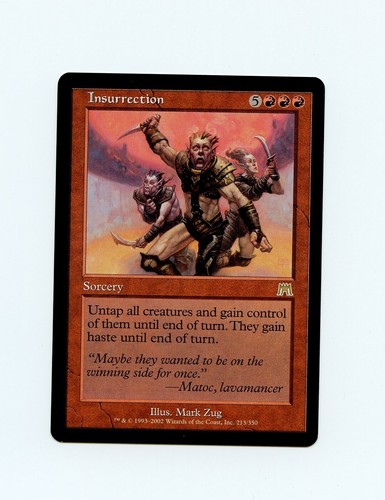 Insurrection Onslaught LP MTG Magic the Gathering g | eBay