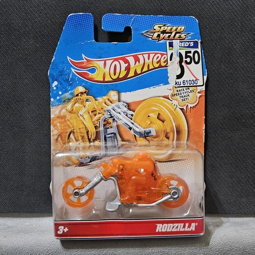 Hot Wheels Road Roller Speed Cycles Motorcycle Bagger w/ Figure ...