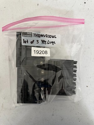 GE General Electric THQMV200WL Main Circuit Breaker 200 Amp, (Lot of 3 ...