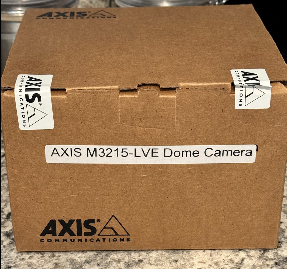 AXIS M3215-LVE Surveillance Dome Camera 02371-001 ~ NEW Sealed In Box ...