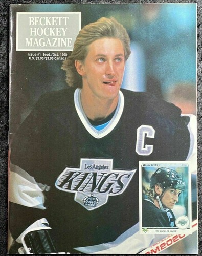 Beckett Hockey Magazine Issue #1 Sept/Oct 1990 Wayne Gretzky LA Kings ...