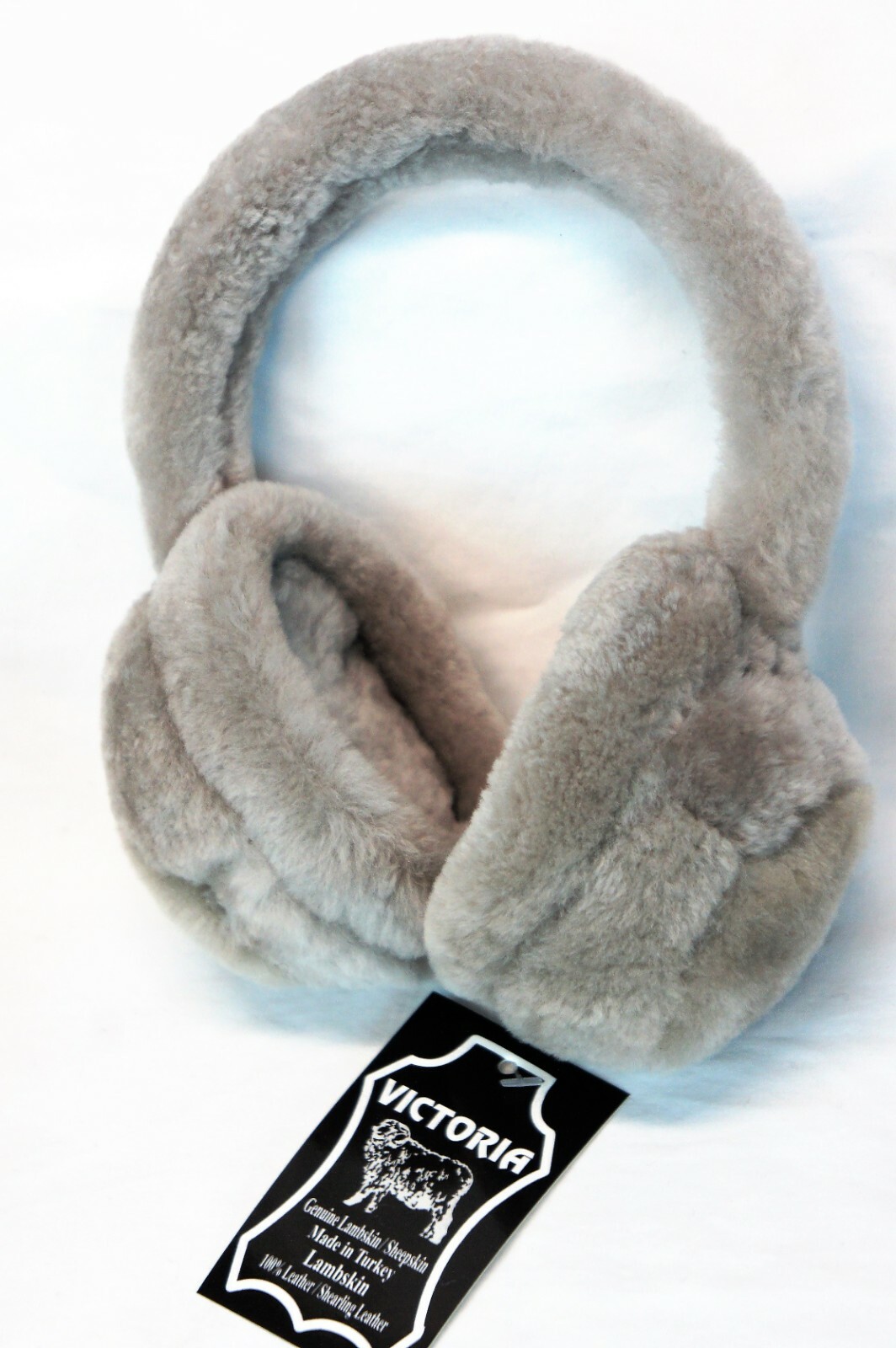 4 COLORS REAL SHEEPSKIN SHEARLING Fur Ear Muffs Warmers Earmuffs ...