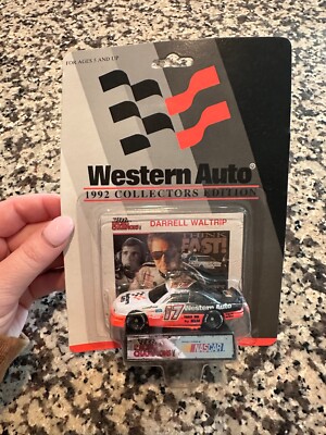 1992 Darrell Waltrip #17 Western Auto 1/64 Racing Champions Car + Card ...