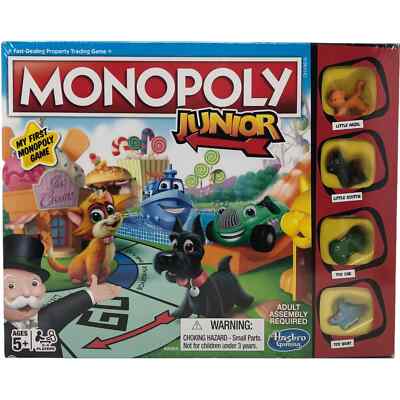 Monopoly Junior Hasbro Gaming My First Monopoly Game - FREE SHIPPING | eBay