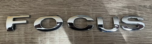 1999-2007 Ford Focus Emblem Logo Letters Symbol Badge Trunk Rear Chrome ...
