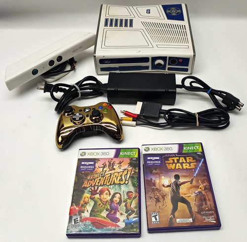 Microsoft Xbox 360 Kinect Star Wars Limited Edition Console Bundle ...