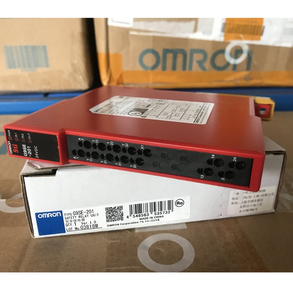 1PC New Omron G9SE-201 DC24V Safety Relay G9SE201 In Box Fast Shipping ...