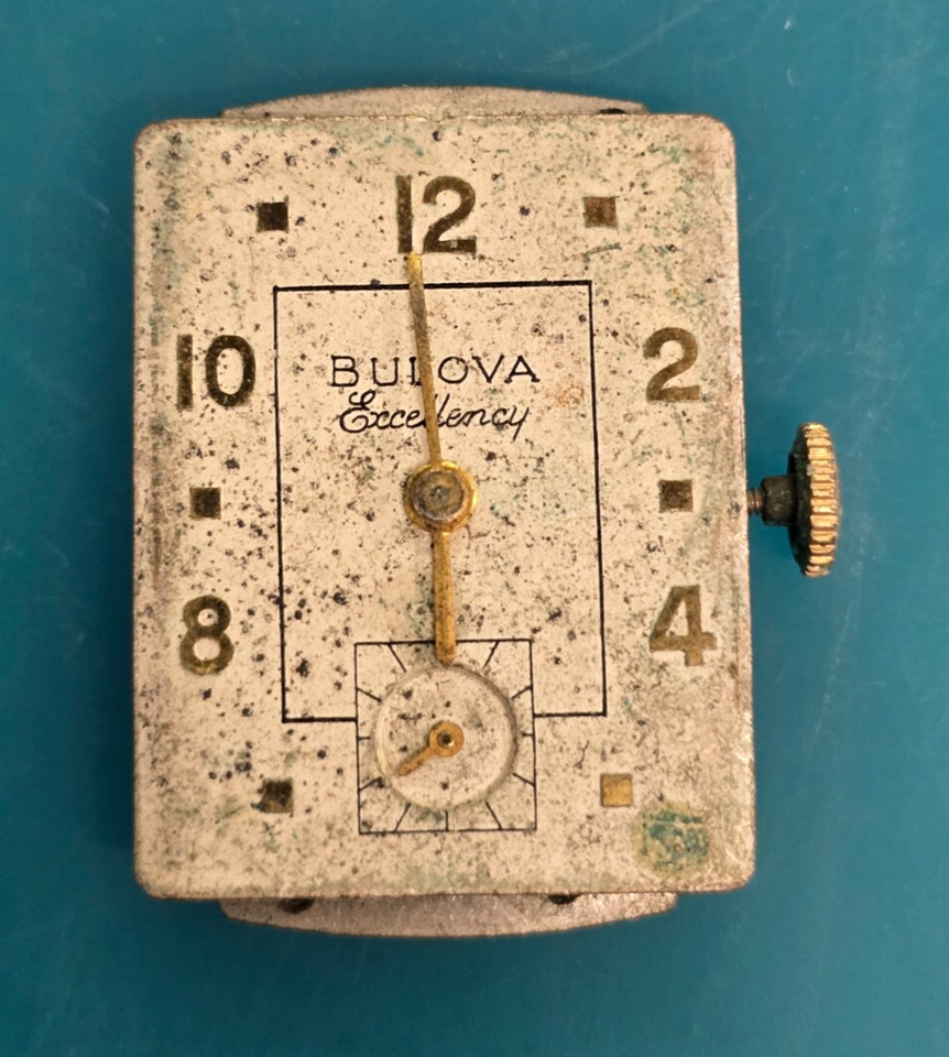 Bulova 7AA 21j Men's Wristwatch - Watchmaker Repair Parts | eBay