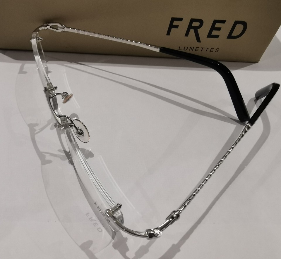 FRED LUNETTES 8305 FORCE 10 EVO F2 002 Platine Rimless Frames ...