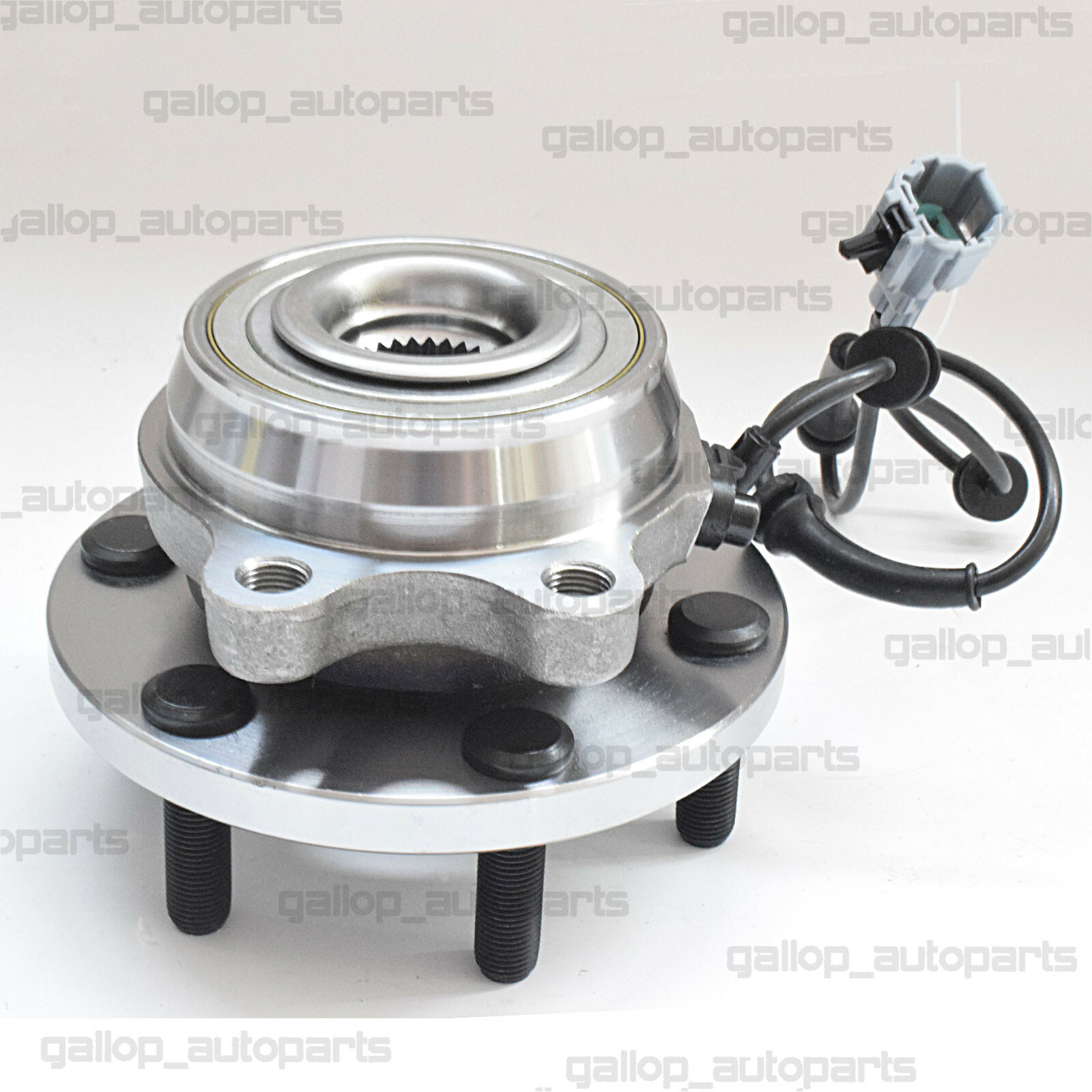 2 X Hubs for Nissan Navara D40 4WD 4X4 Front Wheel Bearing Hub ABS ...