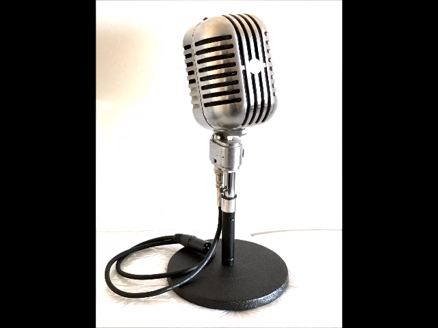 Vintage 1940's TURNER 101 Ribbon/Dynamic Microphone, beauty, works ...