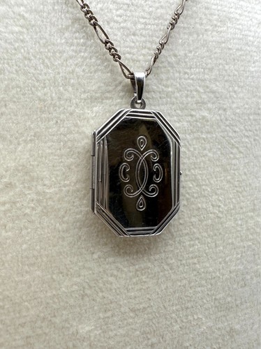 Sterling Silver Locket Pendant | eBay
