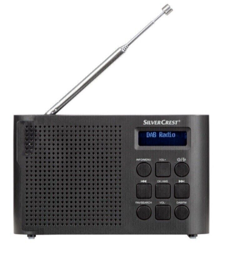 Silvercrest SDR 1.5 B1 DAB+ Pocket Radio - Black for sale online | eBay