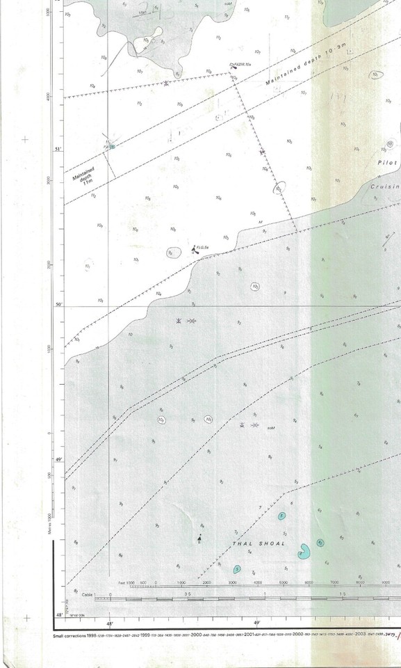 Admiralty 2624 India West Coast Port Of Bombay Chart Map Maritime ...